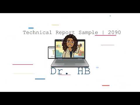 The Technical Report Project | Write Along Sample