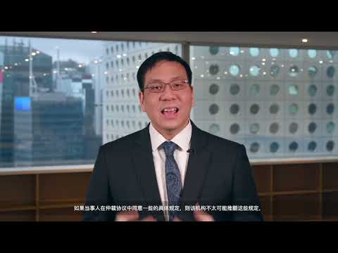 [In simplified Chinese subtitle] HK45 Drafting Dispute Resolution Clauses