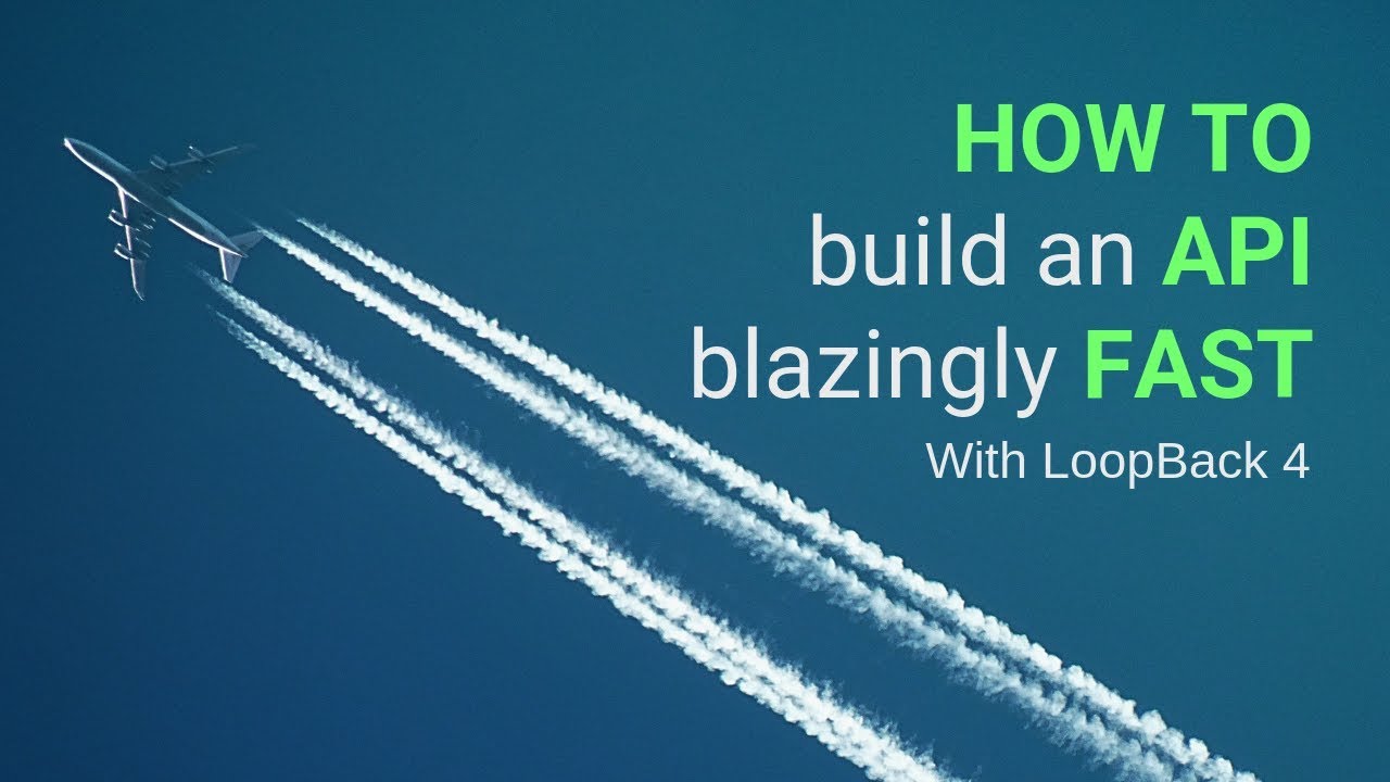 LoopBack 4 | Fast and robust way to build an API.