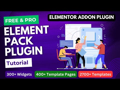Free & Pro Element Pack Plugin Tutorial | Elementor Addon Plugin