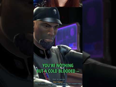 Imperial Officer Attempts to Rap Battle Me? 😆 #swtor #shorts