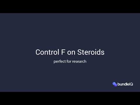 AI-powered PDF Search is like Control F on Steroids