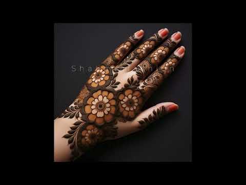 Easy simple Mehndi design