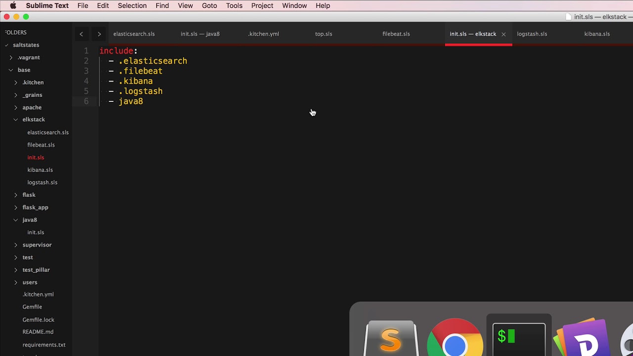 Learning SaltStack - Install java8 for elkstack