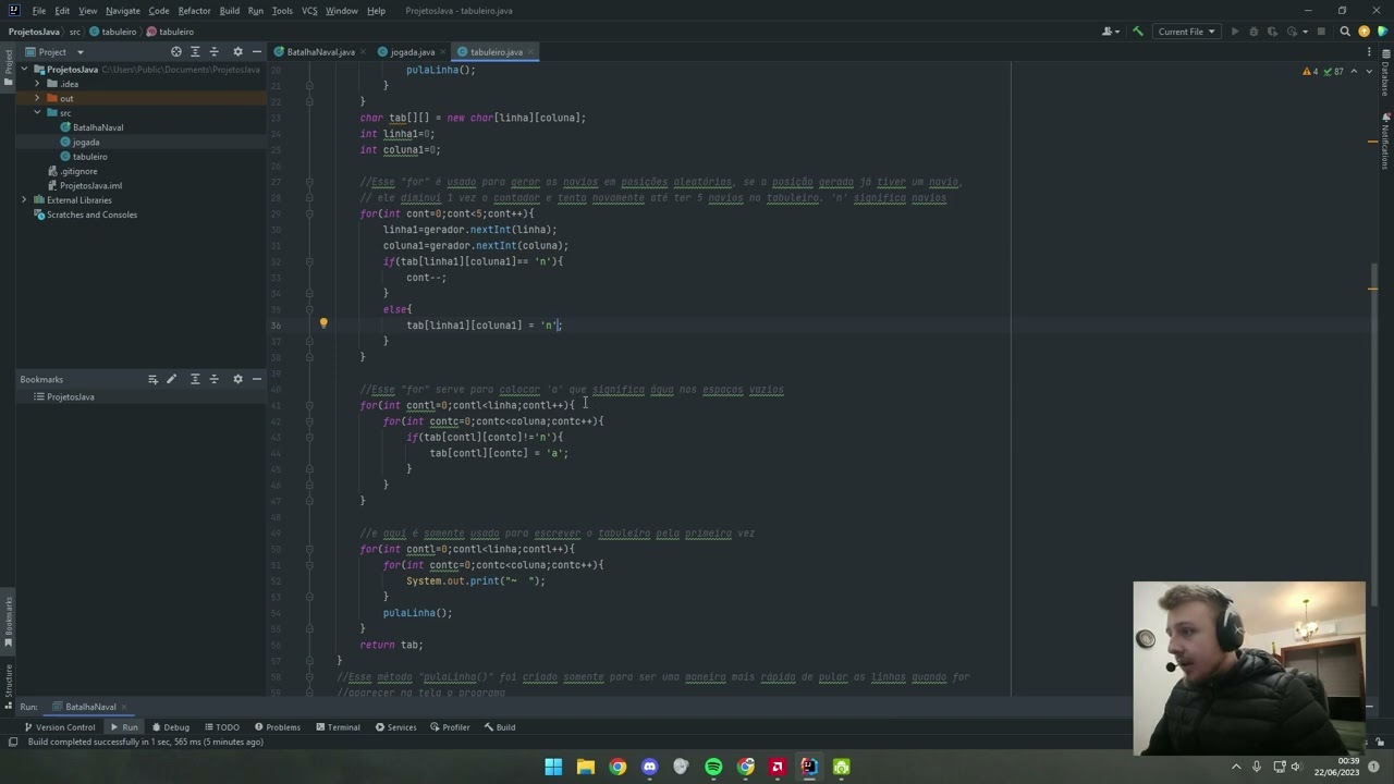 Batalha Naval em Java - Rafael Brutscher Bachinski