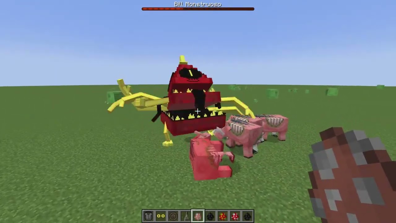 BOSS Bill Cipher Gravity Falls MOD in Minecraft