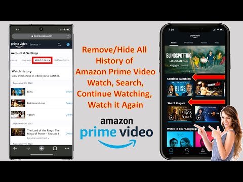 How to Delete All Watch & Search History of Amazon Prime Video App