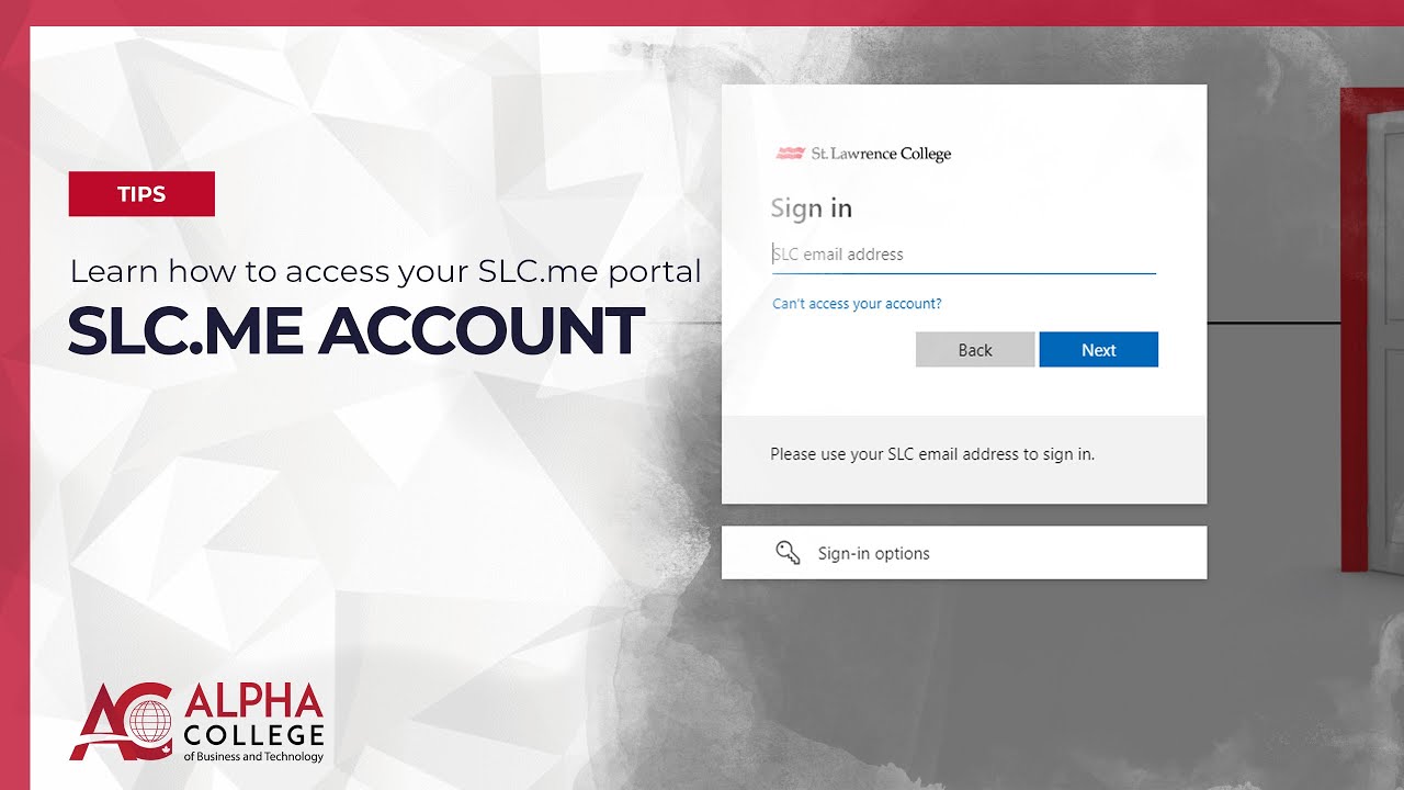 How to access SLC.me Portal - Video Tutorial