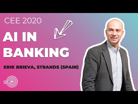 CEE20: AI in Banking. 🎤Erik Brieva, Strands (Spain)