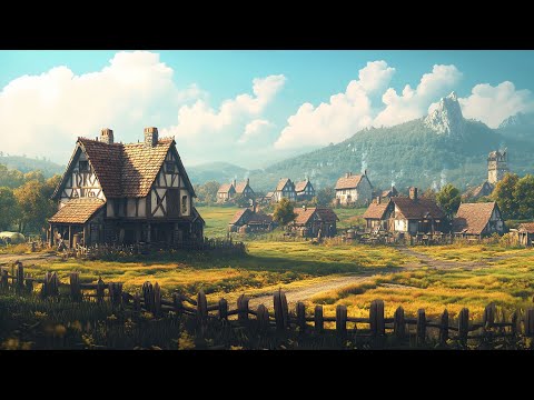 Medieval Village Fantasy Music - Celtic Music