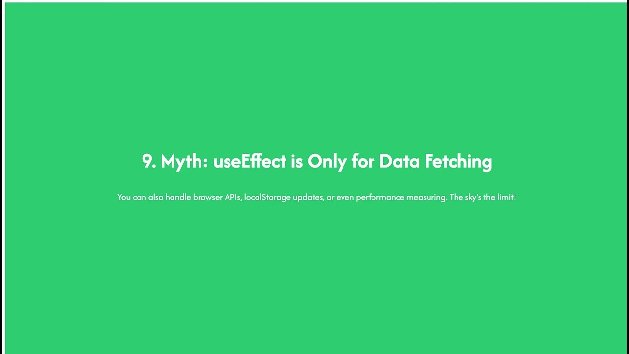 19 Ways You’re Using useEffect Wrong in React (and How to Fix It!)