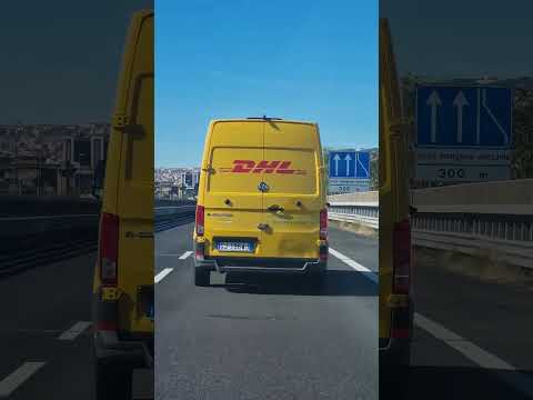 DHL's ELECTRIC VEHICLE | #Volkswagen #ecrafter