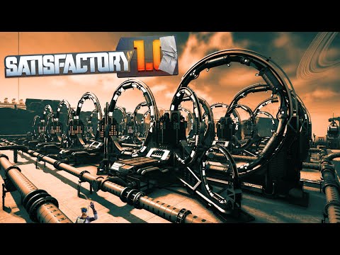 Diamonds SQUARED!!! Satisfactory 1.1 Lets Play Series Ep 50 - Double Diamond Build pt 1