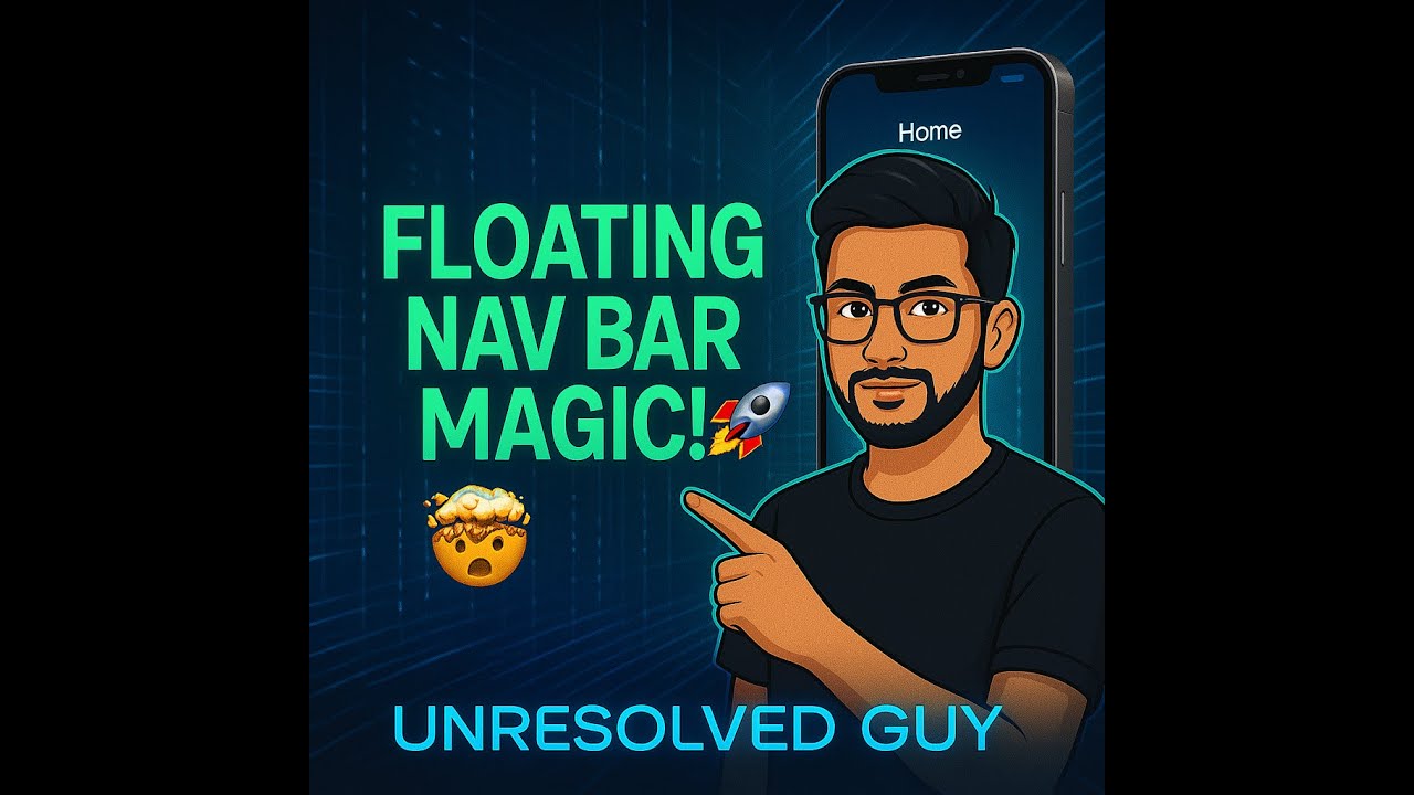 🌟 Custom Floating Bottom Navigation Bar in Flutter | Easy Navigation with GetX