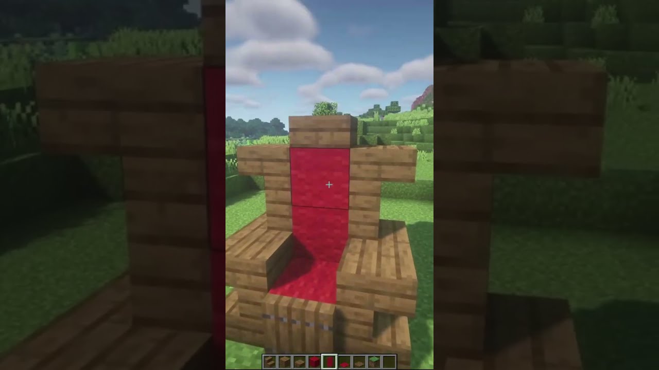 4K Minecraft: Throne |  #shorts #trending #minecraft