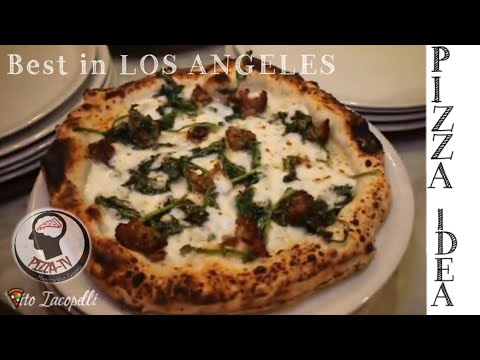 VOTED BEST PIZZA IN LOS ANGELES, Pizza Salsiccia e Rape