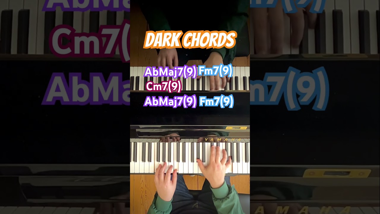 Dark Moody Chords #musicianparadise #chordprogression #deephouse