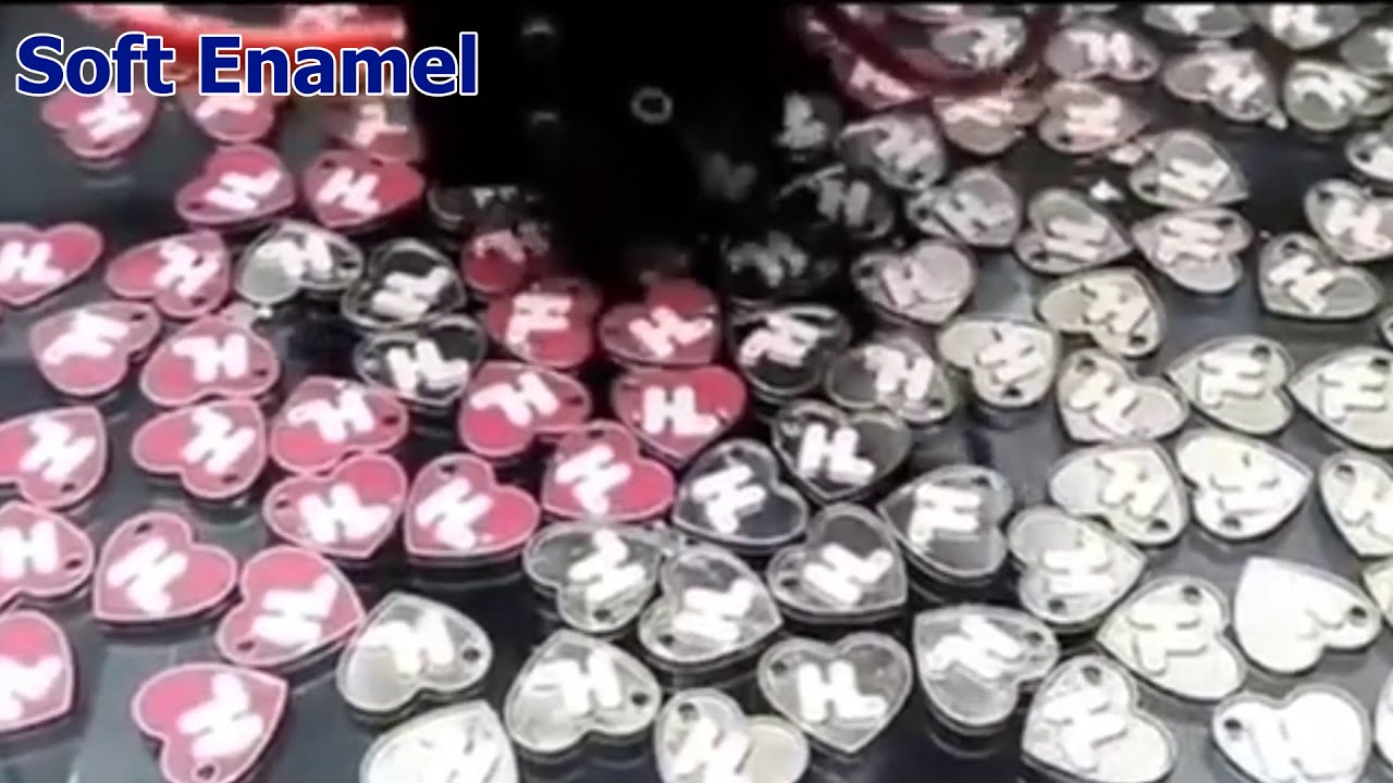 Production Process for Soft Enamel Badges