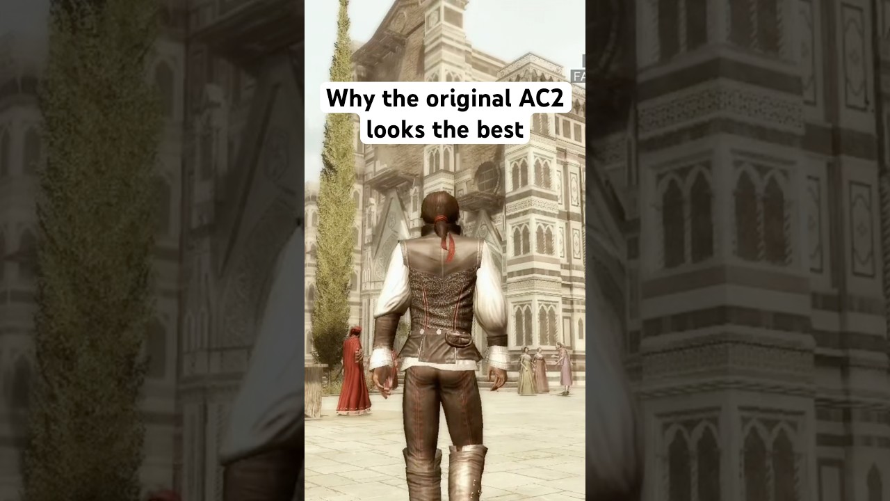 Why the original AC2 looks the best #assassinscreed