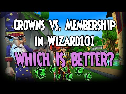 Crowns vs Membership in Wizard101: Which Is Better?