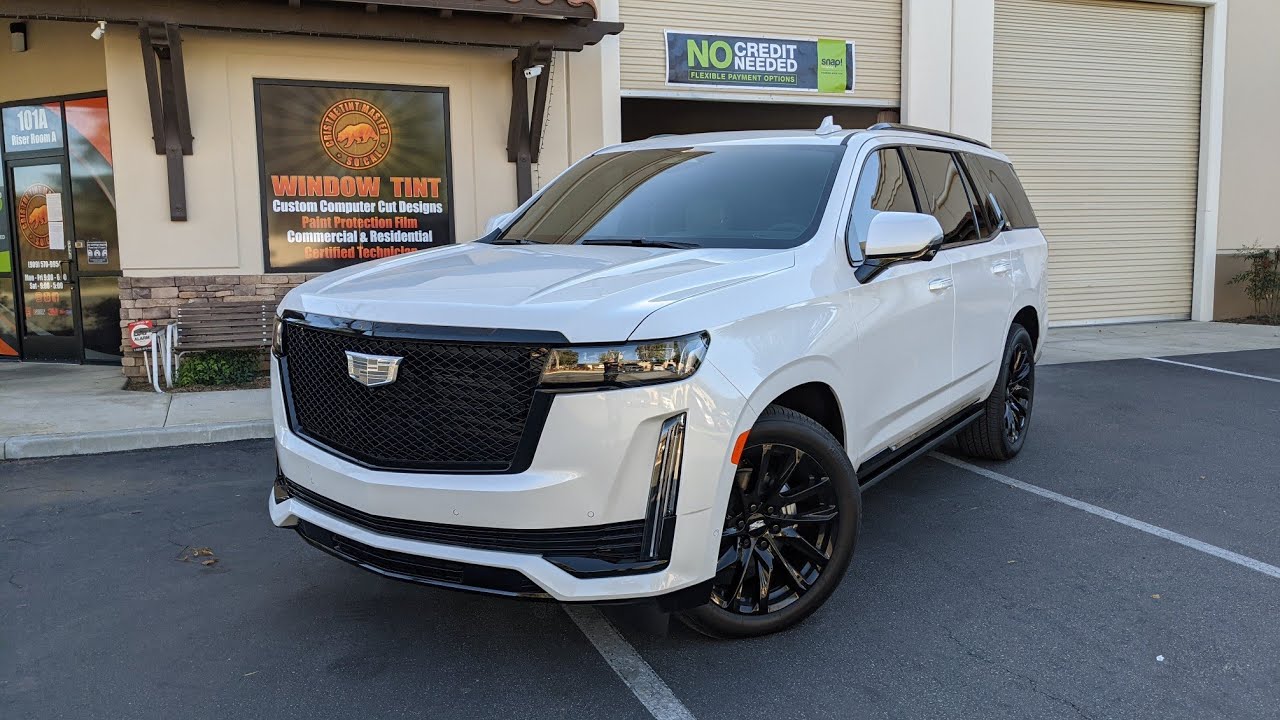 2021 cadillac escalade window tint