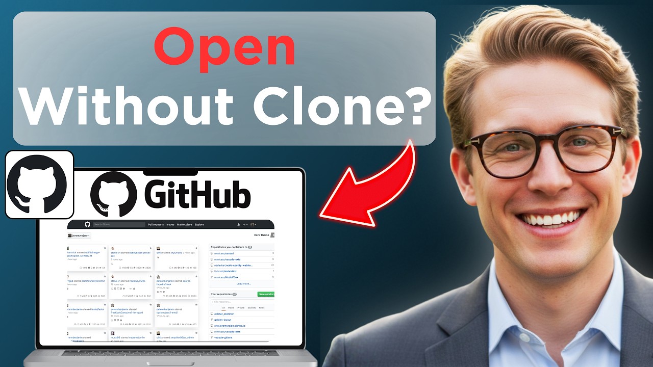 How to Open GitHub Repository Without Cloning With VsCode (Easy Guide)