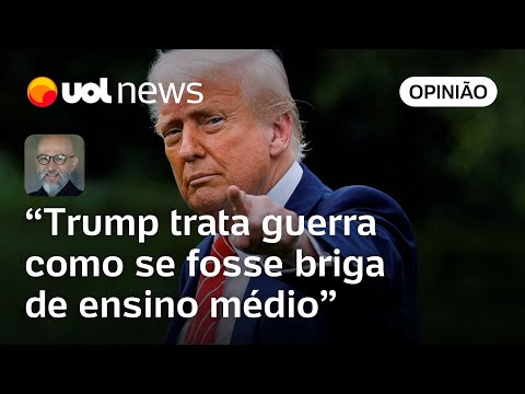 Trump se autoconverteu numa espécie de bedel de cessar-fogo entre Israel e Irã | Josias de Souza