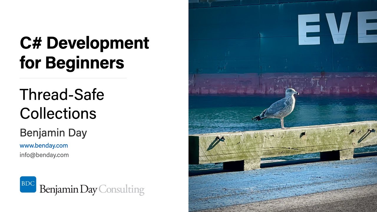 C# Dev for Beginners #20: Thread-Safe Collections - ConcurrentDictionary, BlockingCollection, etc.