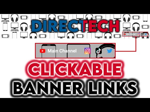 How To Add Clickable Links To YouTube Channel Banner