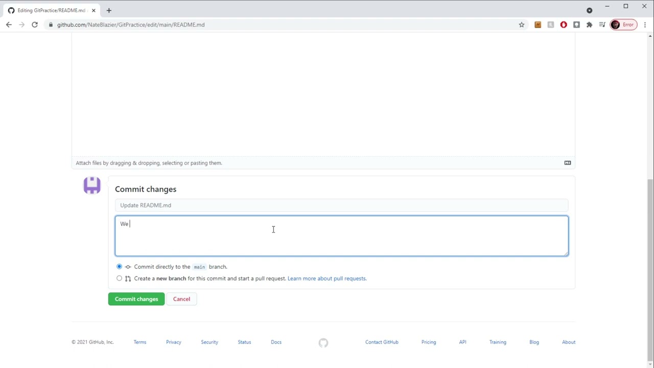 Git 002 GitHub CreatingNewRepo