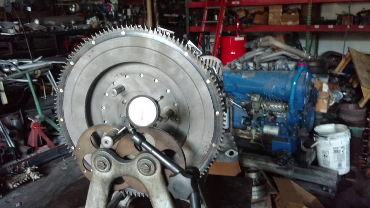 Model T flywheel balance