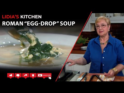 Roman "Egg Drop" Soup