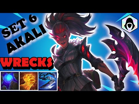 TFT Set 6 Hyper Roll - 6 Assassin Akali - PBE Gizmos & Gadgets - Strategy Guide