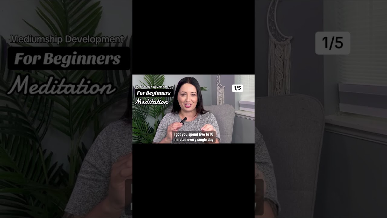 Mediumship Development For Beginners 1/5