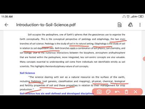 Soil Science definition and meaning in Hindi | peodology & Edaphology Bsc Agriculture notes |