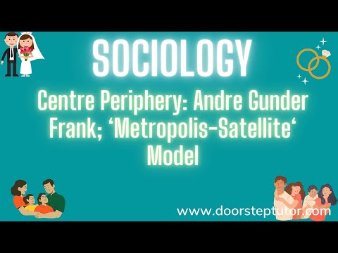 Centre Periphery: Andre Gunder Frank; ‘Metropolis-Satellite‘ Model | Sociology