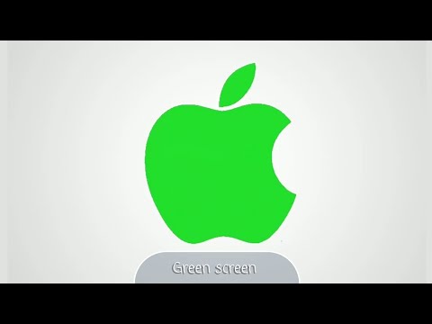 APPLE Logo Green Screen Free Full HD 60 FPS