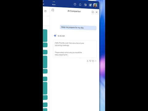 Zoom AI Companion can help you prepare for your day ✨