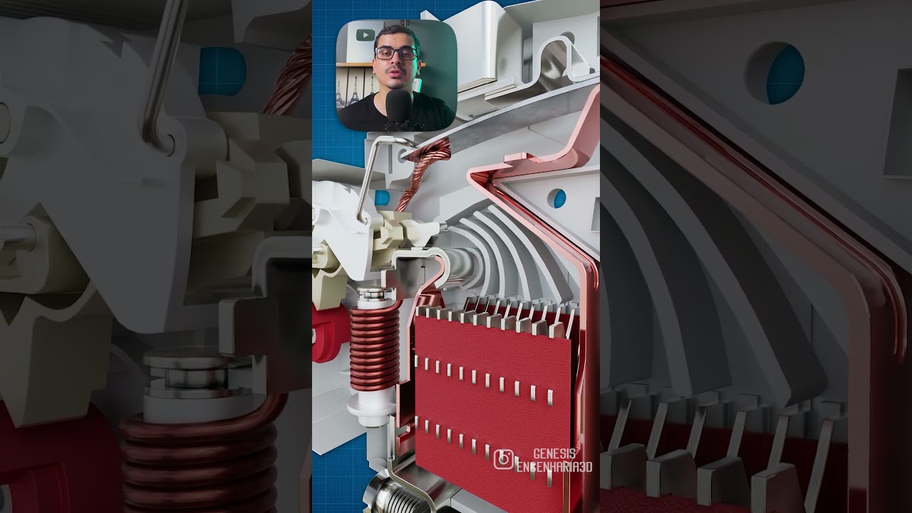 The electric arc inside a MCB #cncelectric