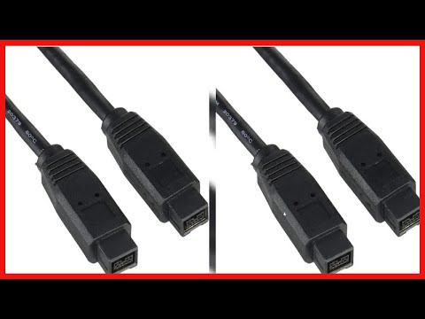 StarTech.com 6 ft 1394b 9 Pin to 9 Pin Firewire 800 Cable M/M - IEEE 1394 cable - FireWire 800 (M)