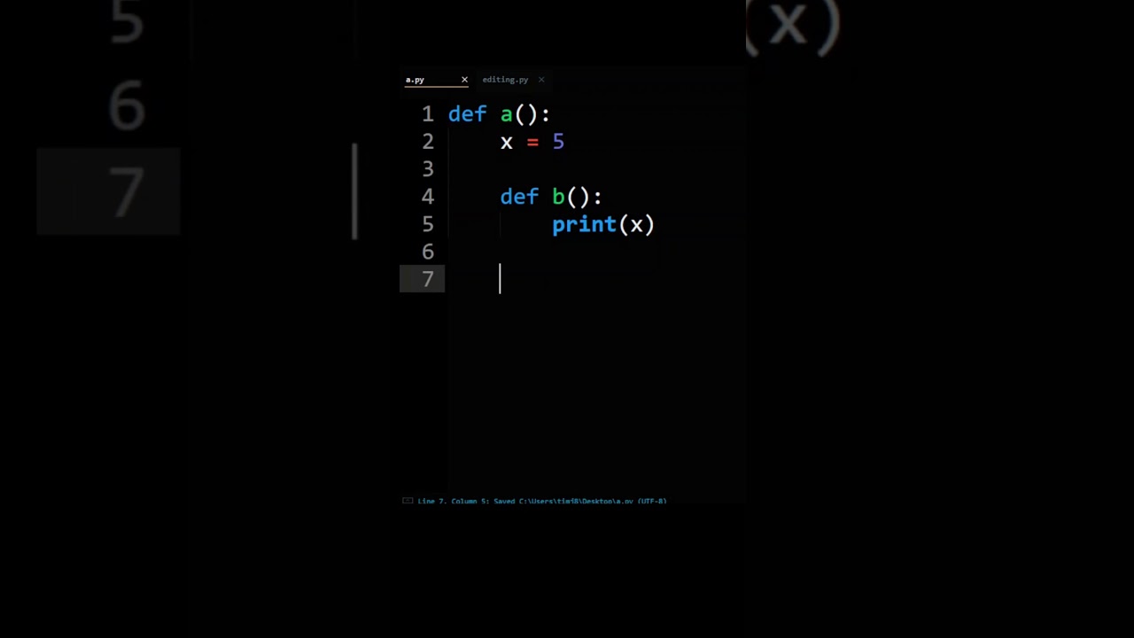 What Is A Nonlocal Variable In Python