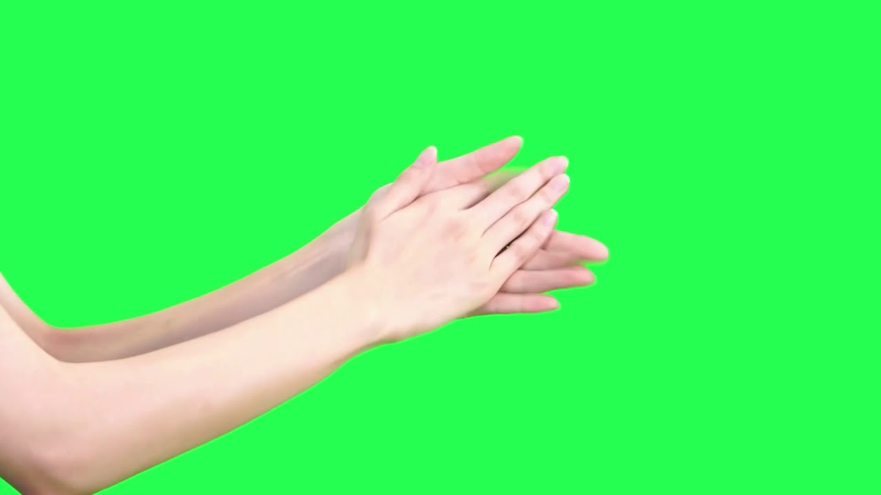GREEN SCREEN - Clapping Hands Effect HD