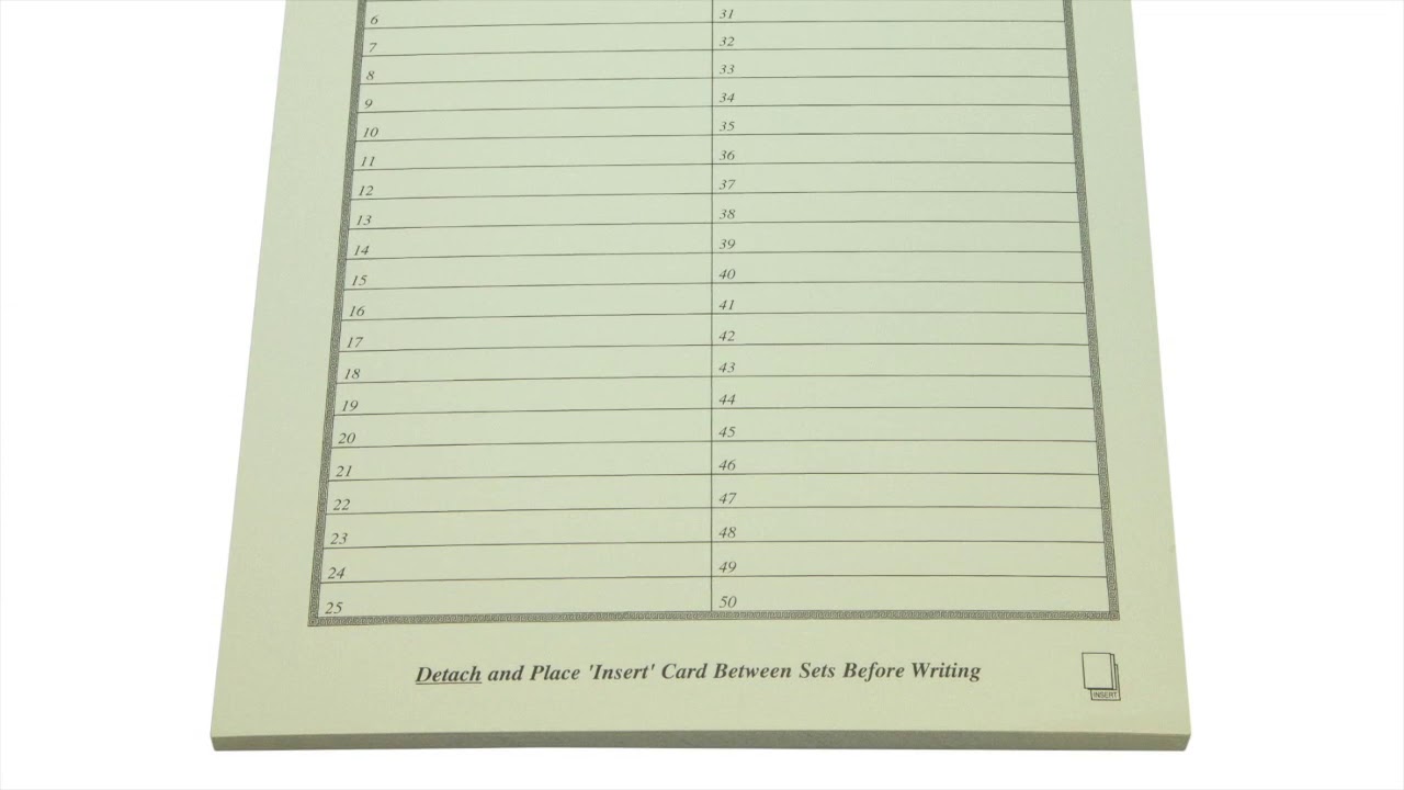 77641 Carbonless Topbound Lab Book