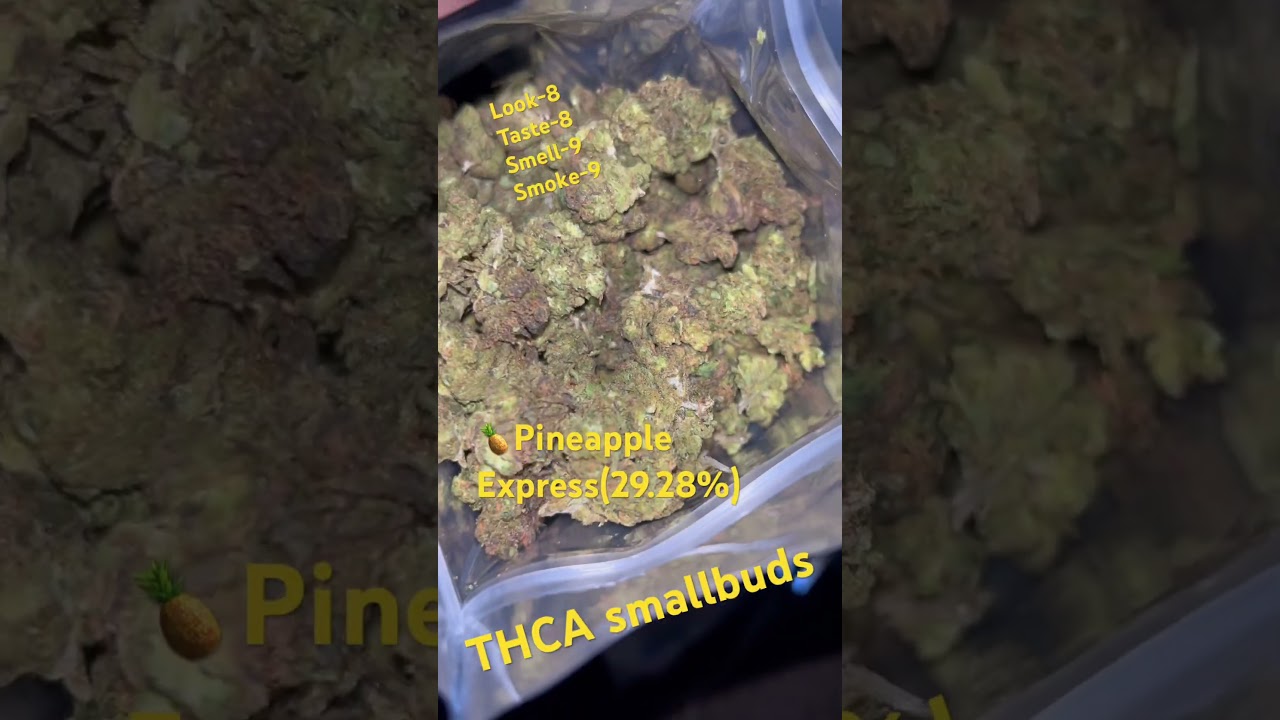 Pineapple Express(29.28%) thca smallbuds#explore #viral