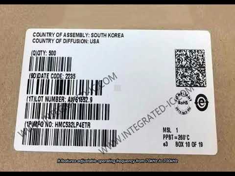 LTC3805IDD Integrated Circuit Chip Adjustable Frequency Current Mode Flyback DC/DC Controller