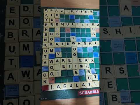 The Longest Word That You Can Play In Scrabble (Discovered*) #scrabble