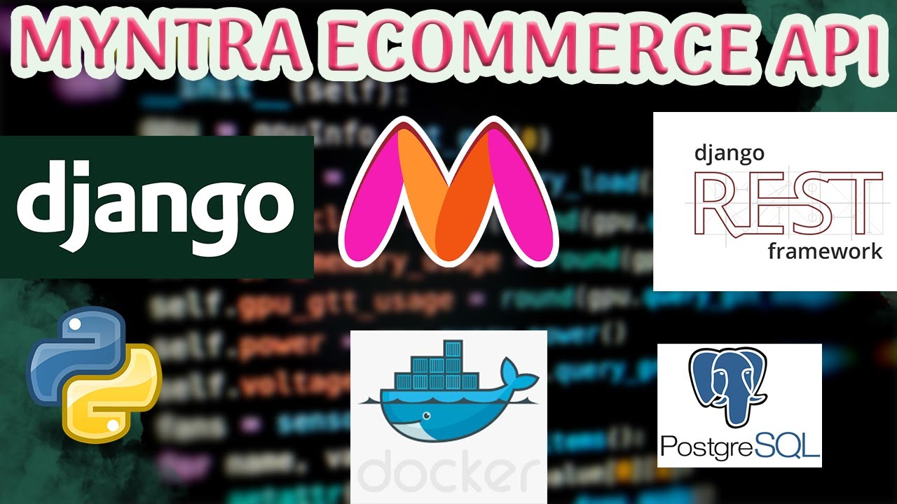 Create an E-commerce API like Myntra in Django ✨