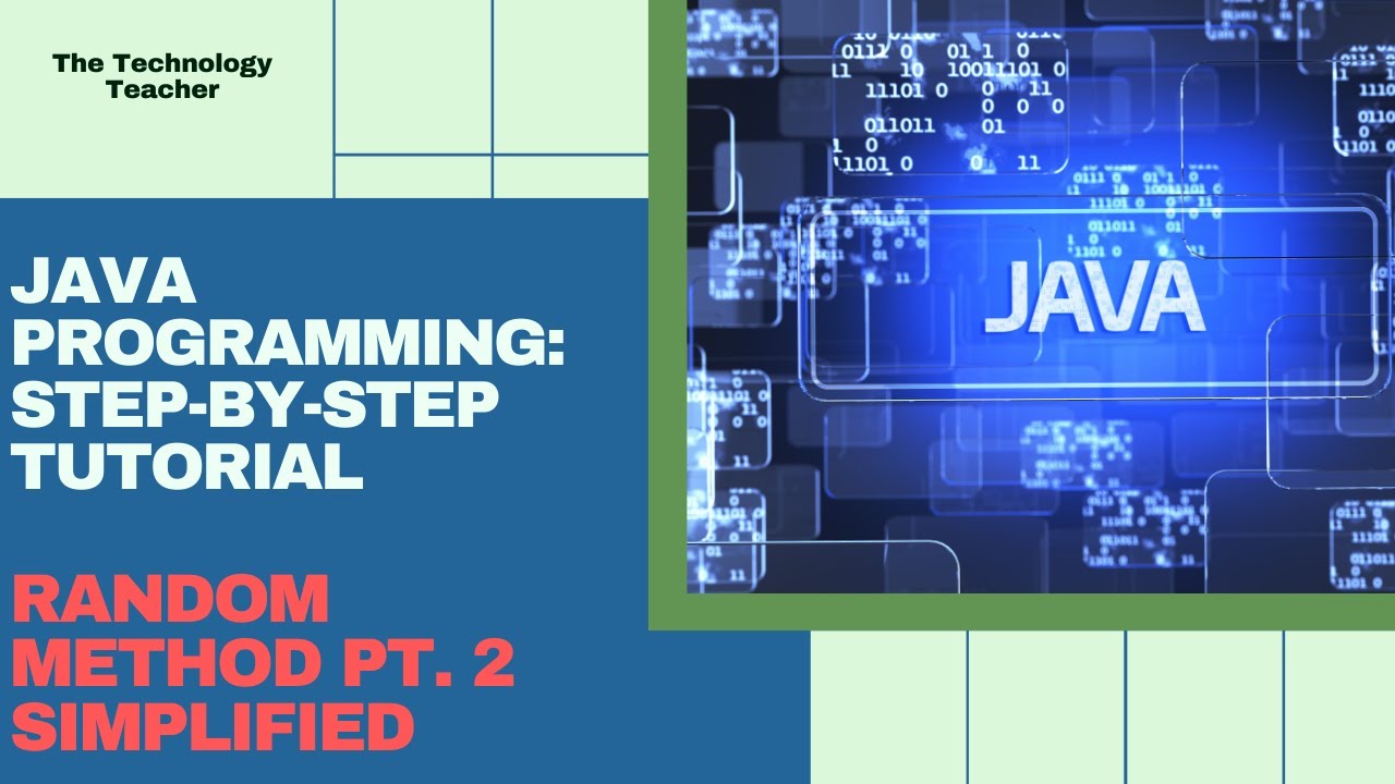 Java Tutorial Math Random Part 2 (Simplified)