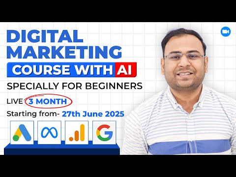 Last Day to Enrol - Digital Marketing Beginner Course Starting 27th June 2025 - Umar Tazkeer