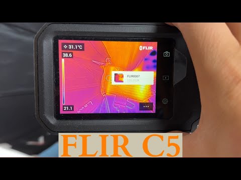 Flir C5 Thermal Imaging Camera: The most useful function! Unboxing and Review